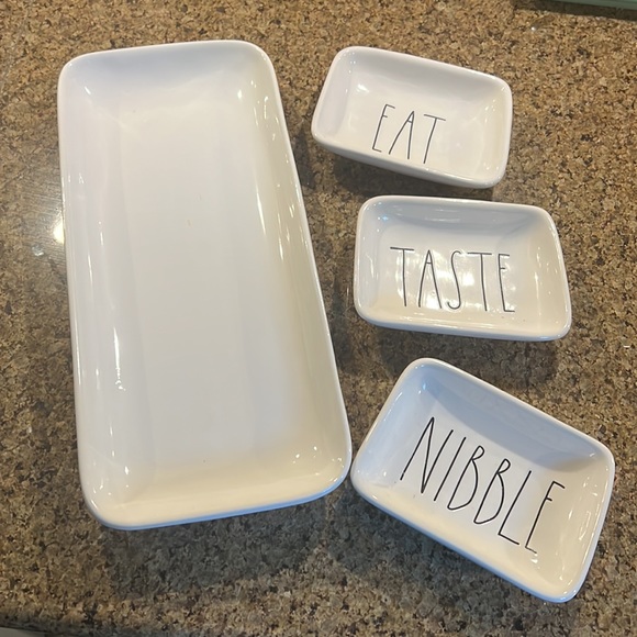 Rae Dunn | Kitchen | Rae Dunn Taste Eat Nibble Set | Poshmark